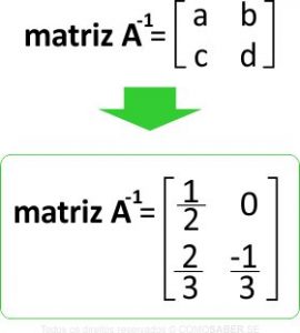 Como calcular matriz inversa + 2 exemplos resolvidos